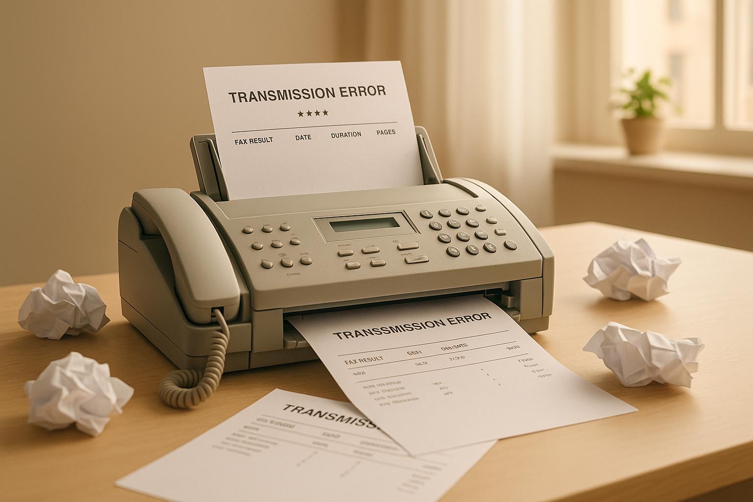Why Faxes Fail: Top Causes Explained | QuickFaxSend Blog | QuickFaxSend